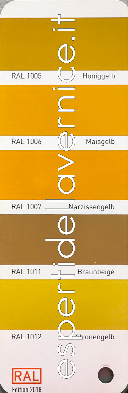Lista Colori RAL -K7