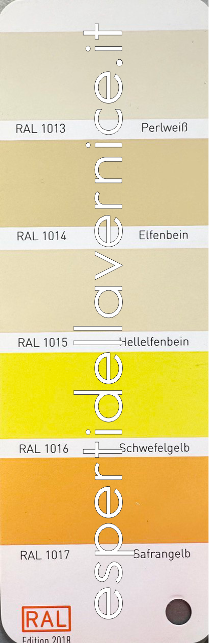 Lista Colori RAL -K7