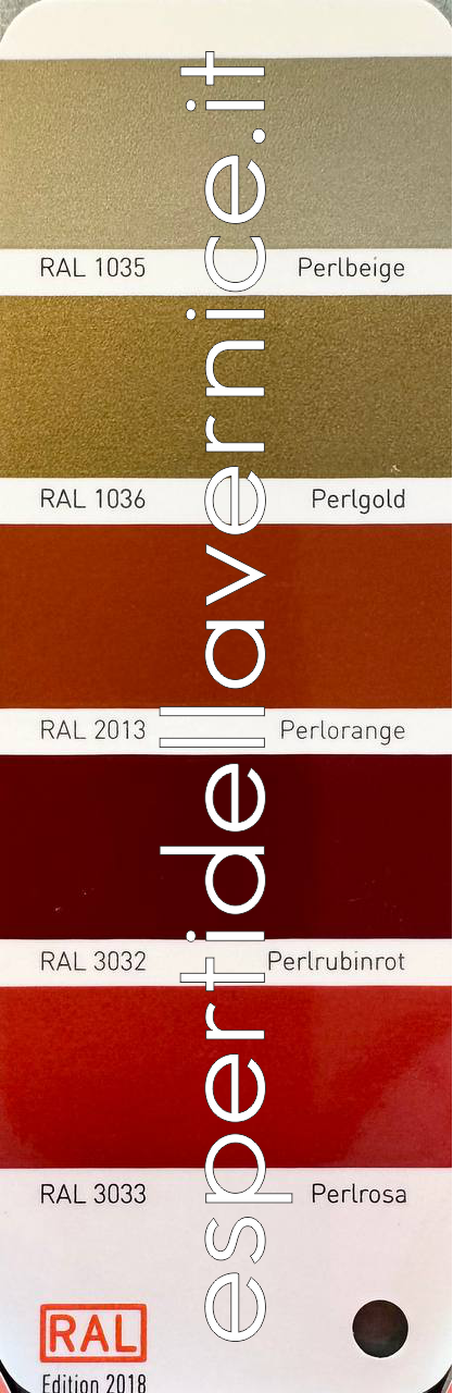Lista Colori RAL -K7